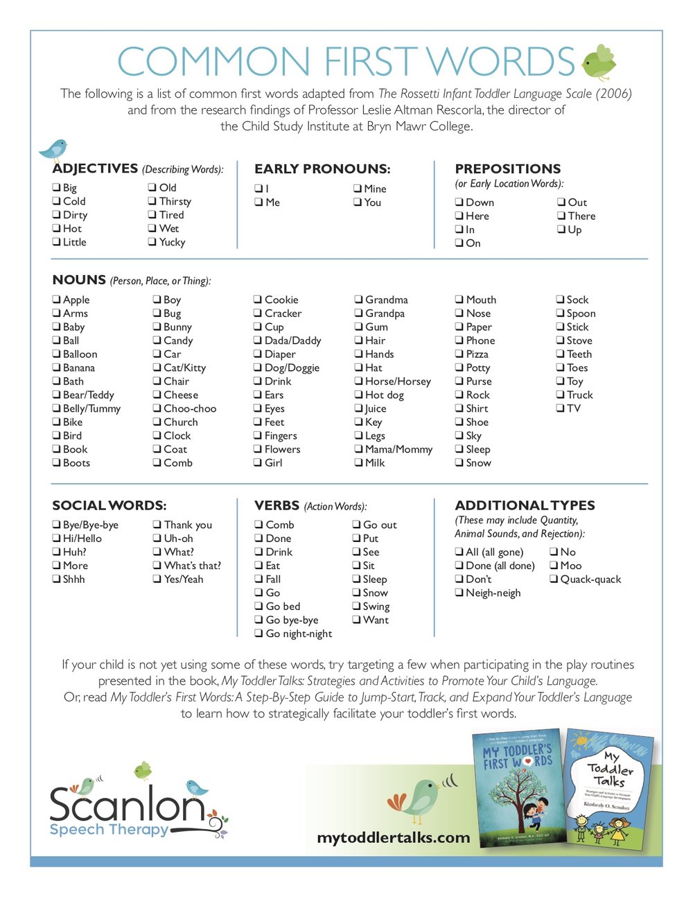 Free Resource Library - My Toddler Talks — My Toddler Talks