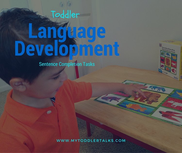Cloze Procedures: How Sentence Completion Tasks Can Get Your Toddler To ...