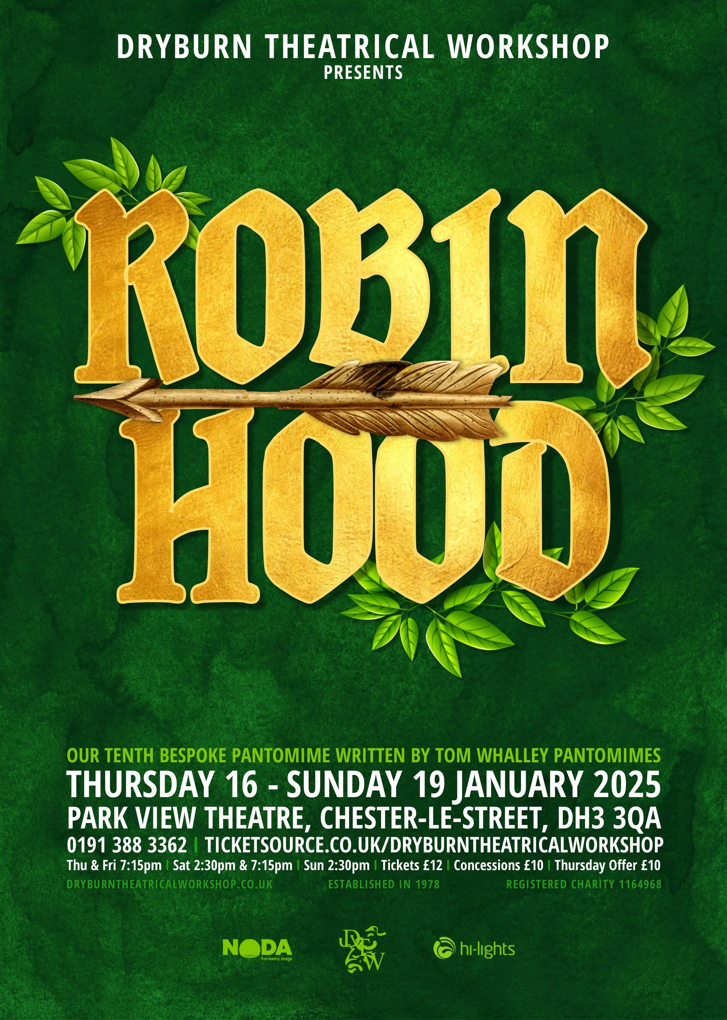 Robin Hood 2025 — DRYBURN THEATRICAL WORKSHOP