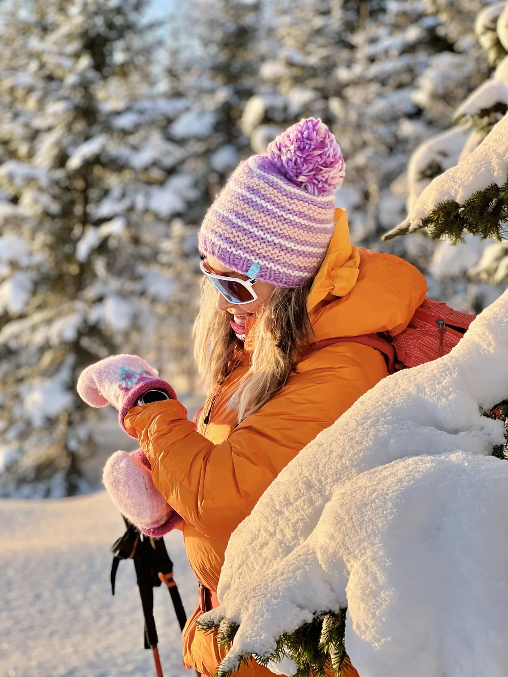 Restegarn og luestrikk🧶 — Pudderpiken