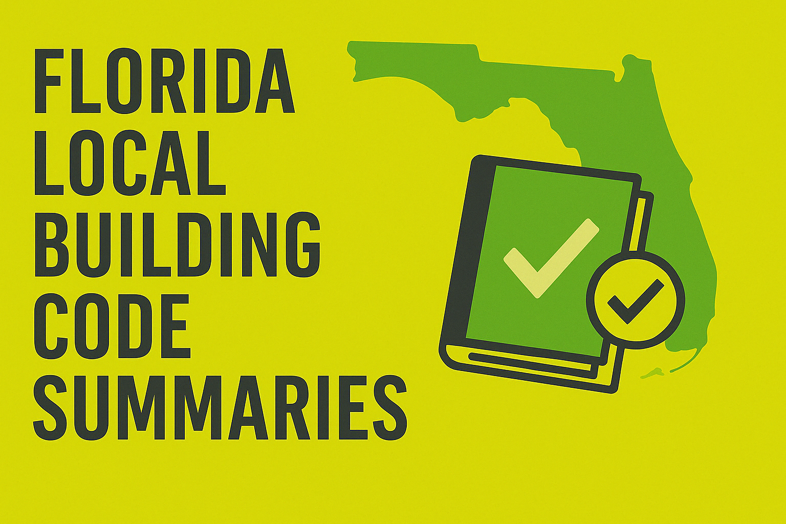 Florida Local Building Code Summaries