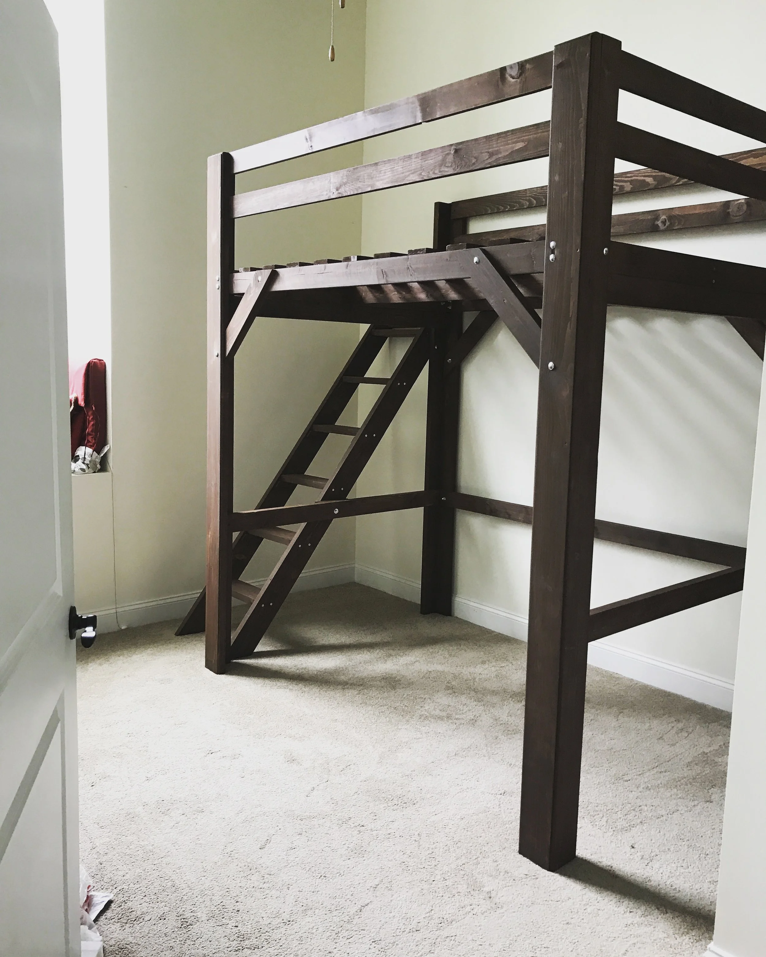 Queen, King, Full Loft Beds Custom Made to Fit Your Space