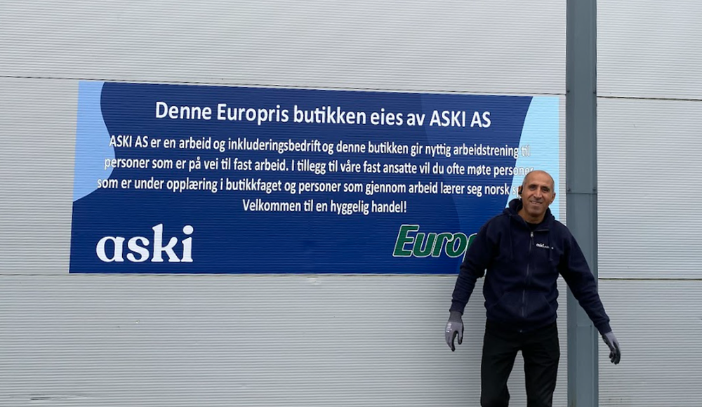 Skilt til ute og innebruk — ASKI