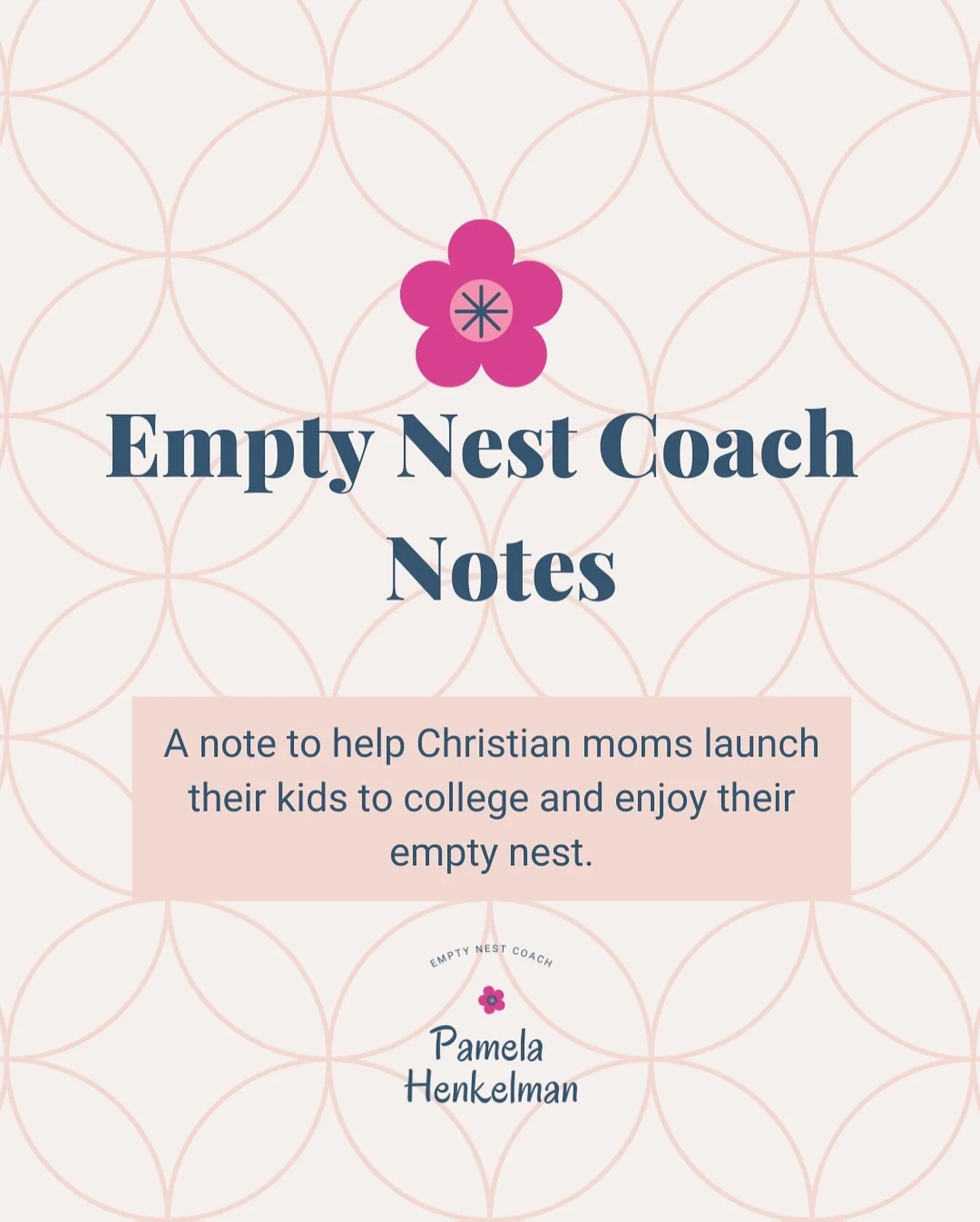 thank you - Pamela Henkelman | Empty Nest Coach
