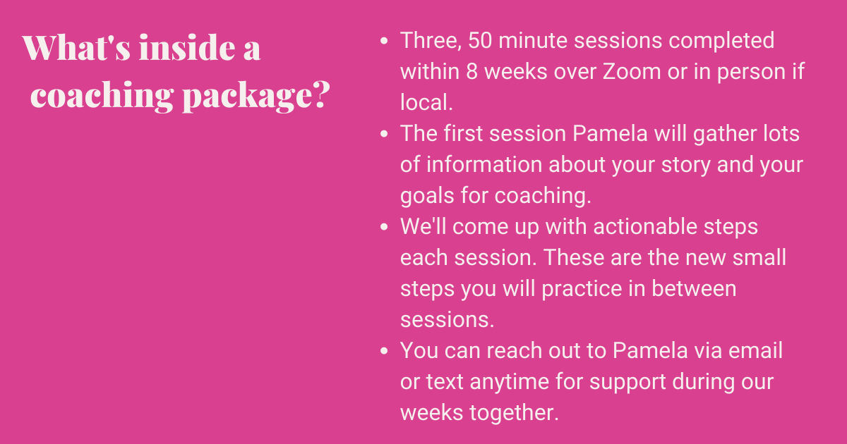 Coaching - Pamela Henkelman | Empty Nest Coach