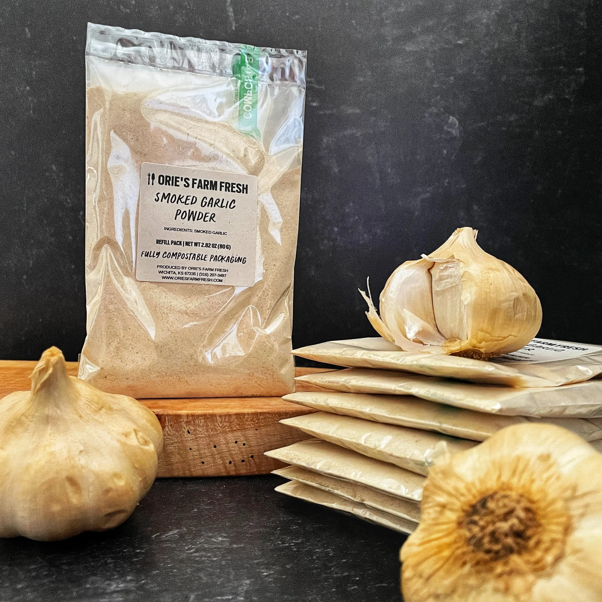 Smoked Garlic Powder — Orie's Farm Fresh