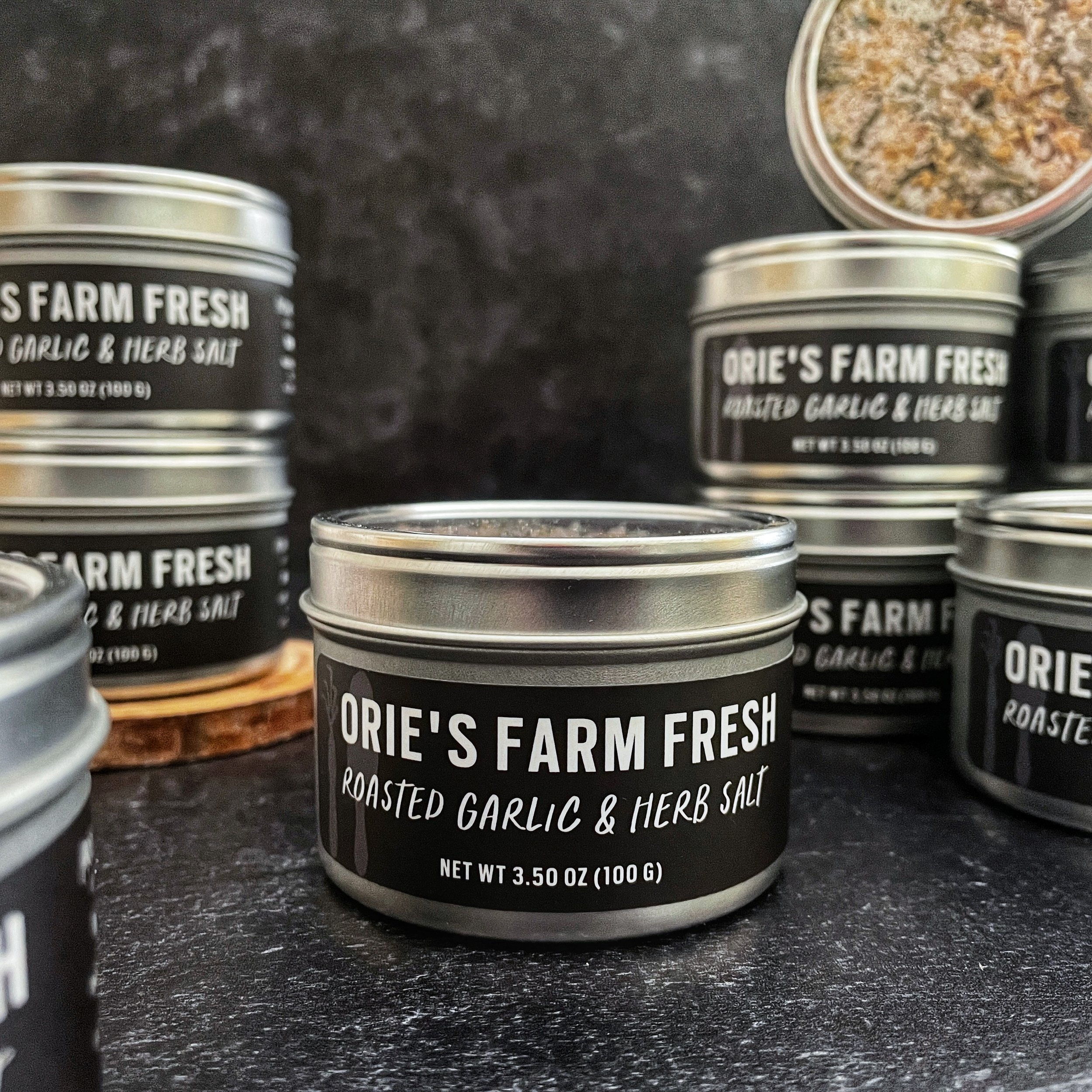 Roasted Garlic And Herb Salt — Orie's Farm Fresh