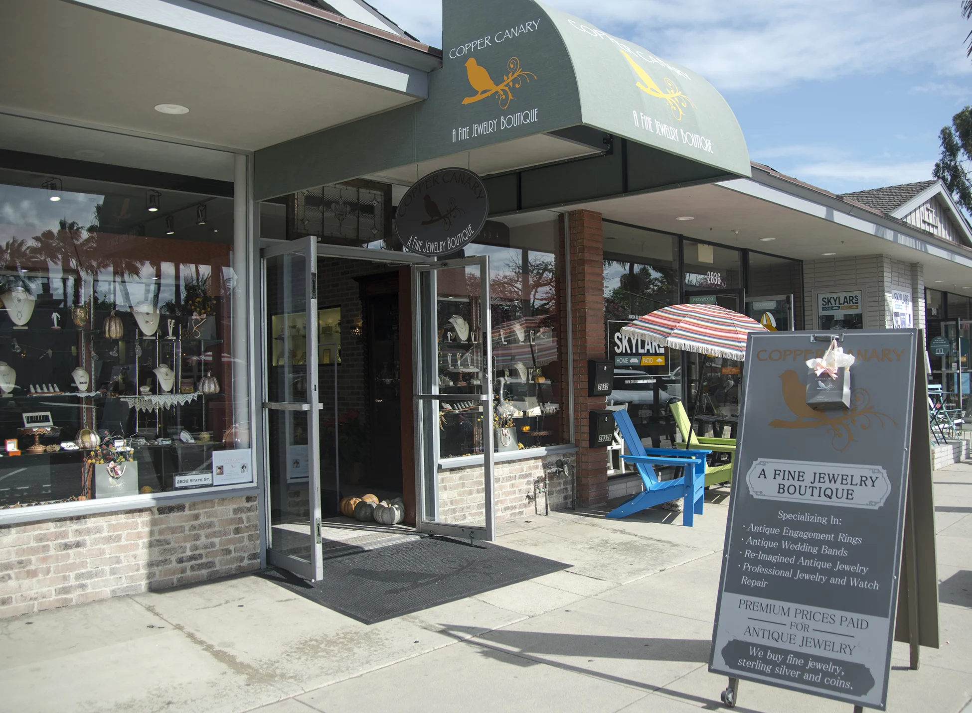 Contact — Copper Canary - A Fine Jewelry Boutique