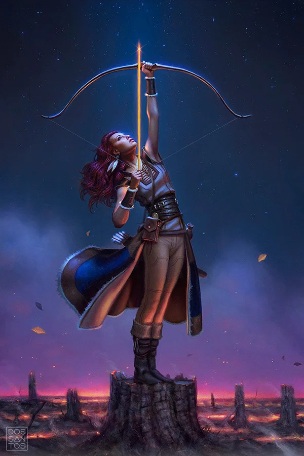 The Amber Arrow — The Art of Dan dos Santos