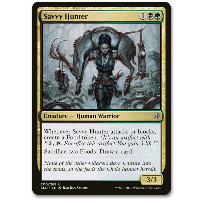 MtG Artist Proof: Savvy Hunter — The Art of Dan dos Santos