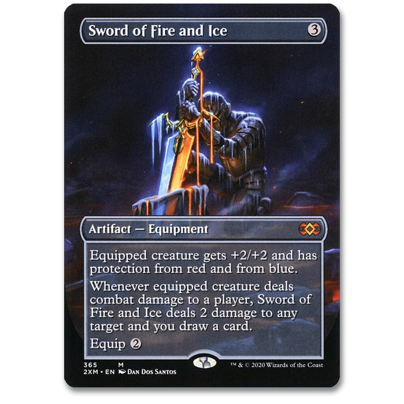 MtG Artist Proof: Sword of Fire and Ice — The Art of Dan dos Santos