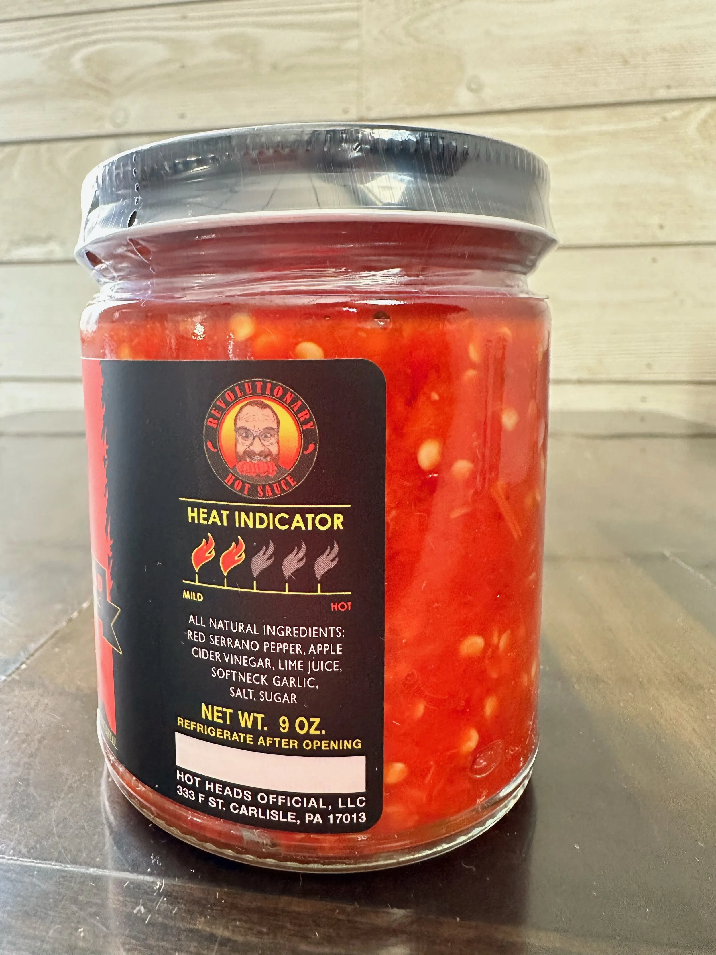 Serrano & Garlic — Revolutionary Hot Sauce