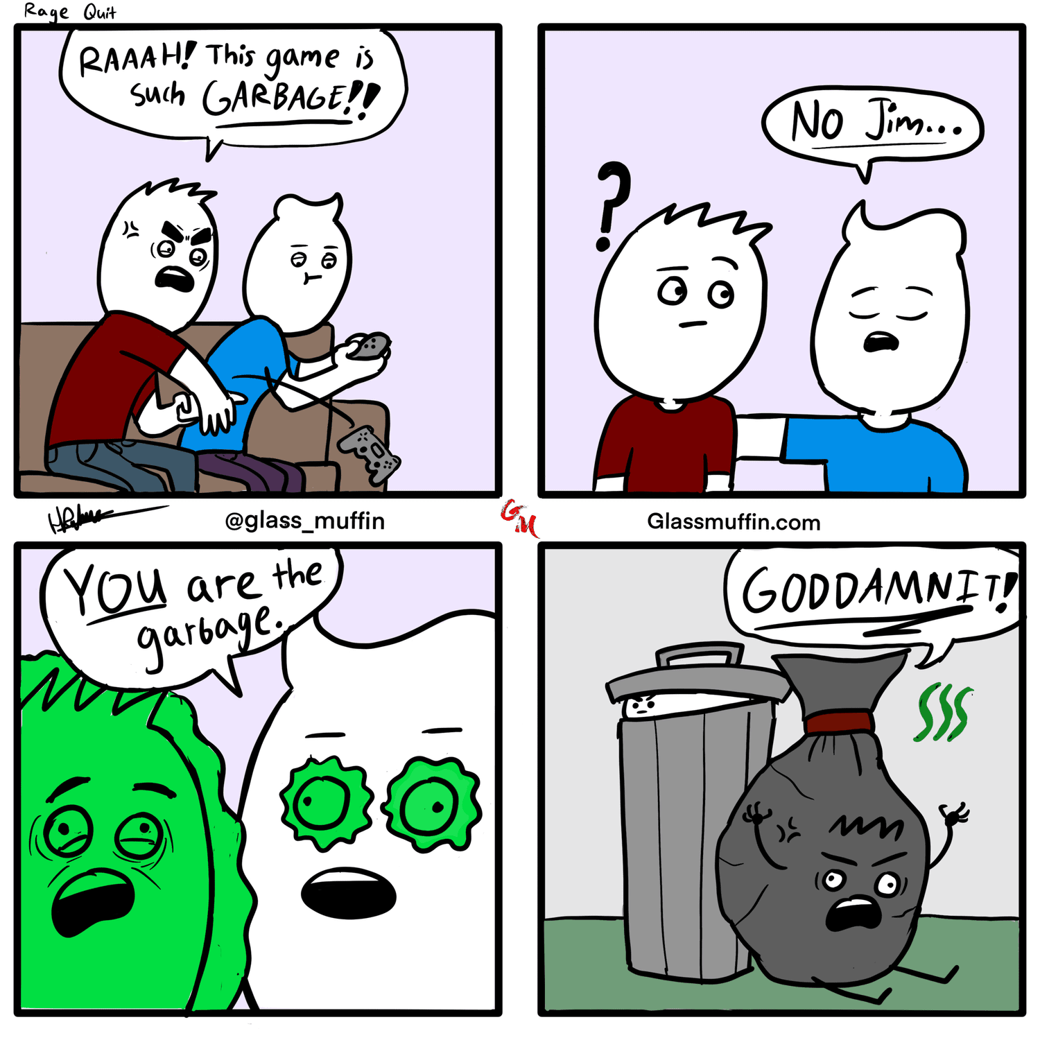 Rage Quit Comics