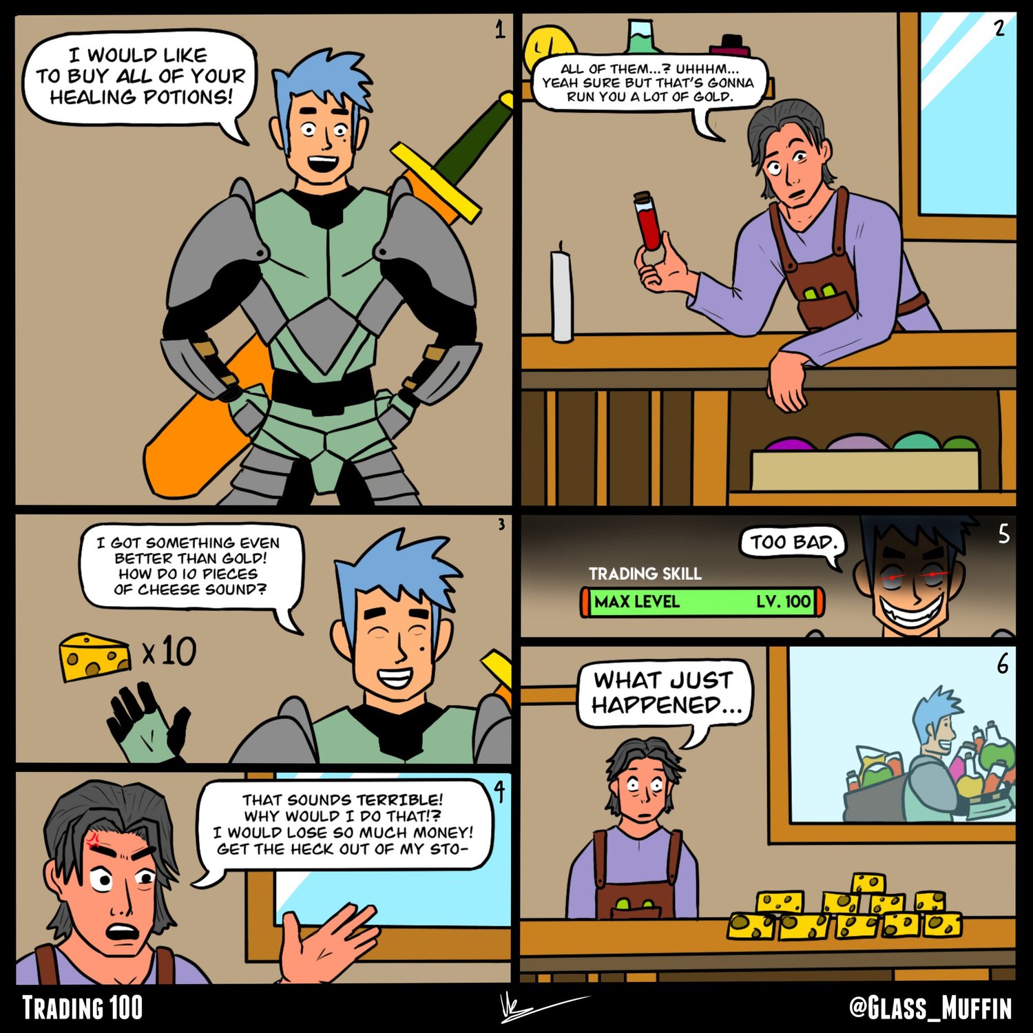 Fire Emblem Hector Comic