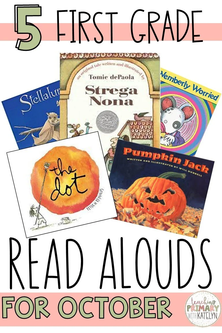5 OCTOBER Read Alouds for First Grade — Teaching Primary with Katelyn
