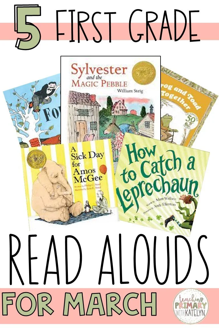 5 MARCH Read Alouds for First Grade — Teaching Primary with Katelyn