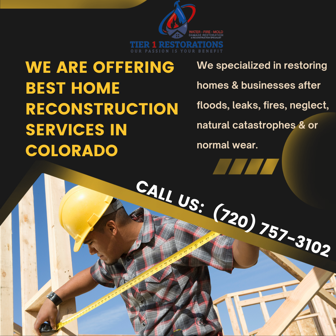 Water, Fire, Mold Damage Restoration & Reconstruction