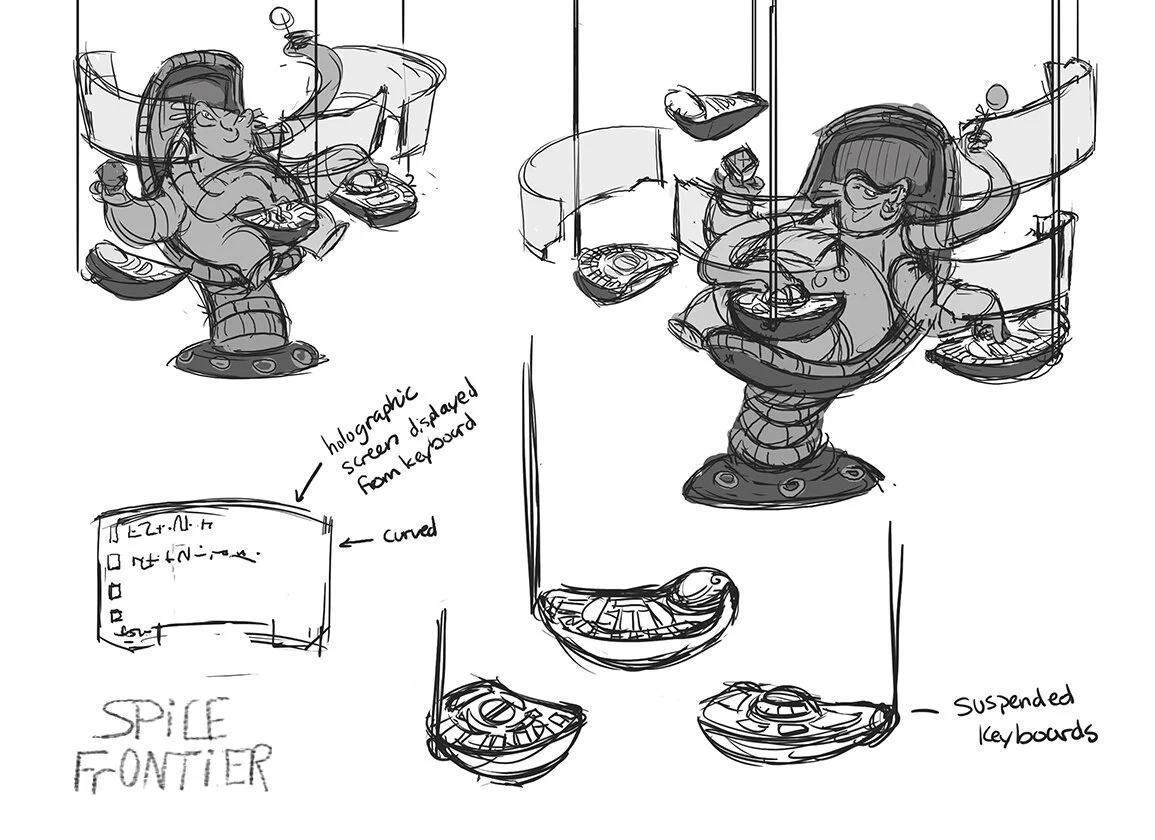 Spice Frontier Page — KIMIIDOODLES