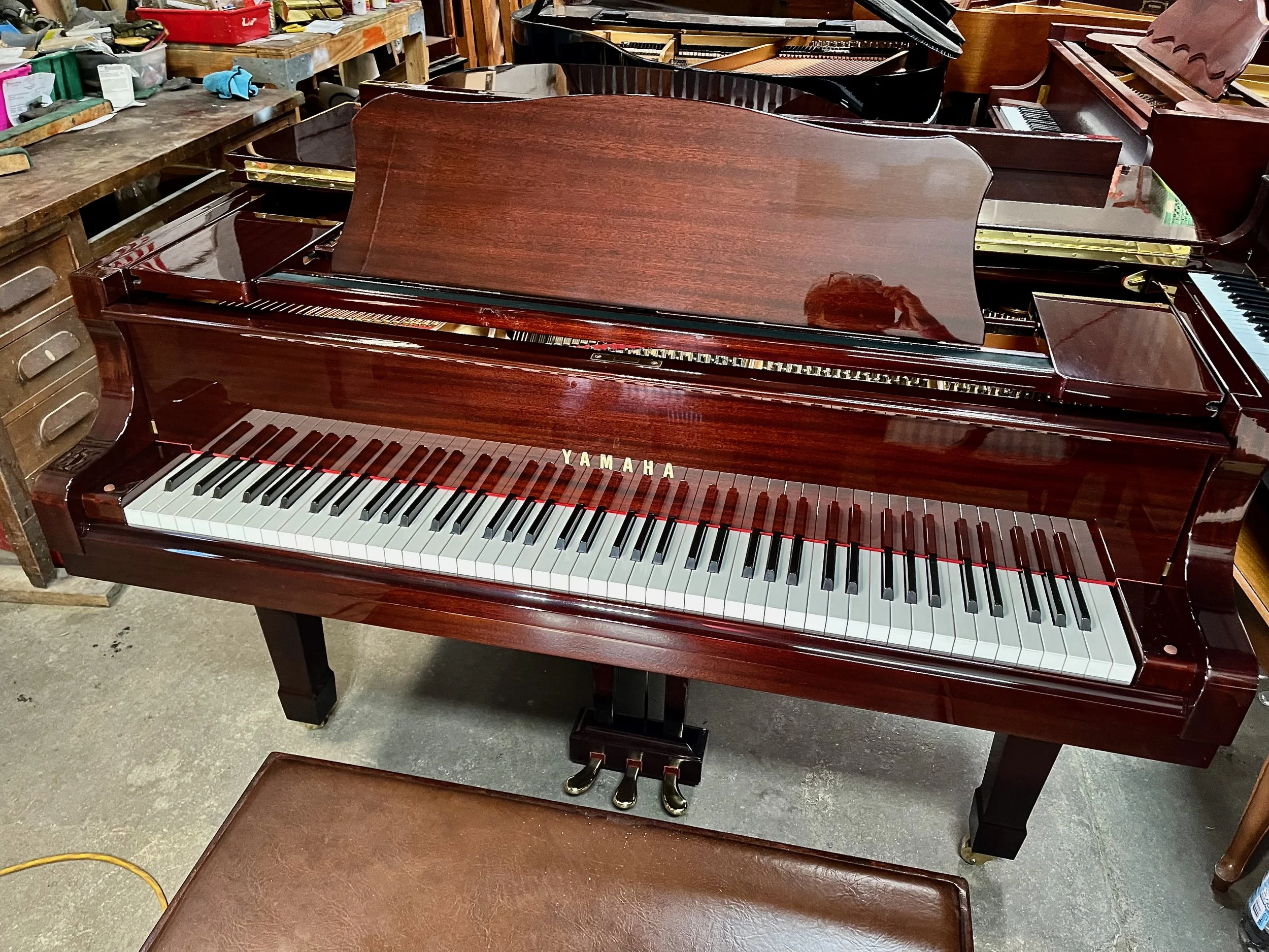 Yamaha C2 Grand Piano Sold — PianoTek Pianos Since 1979