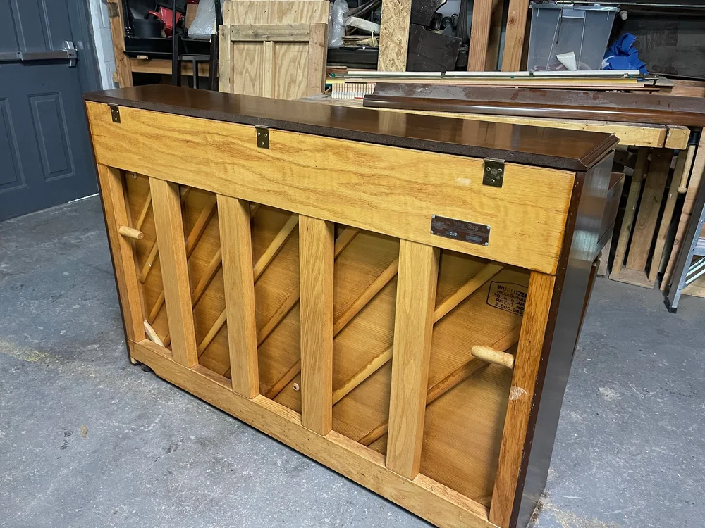 Upright Piano Back