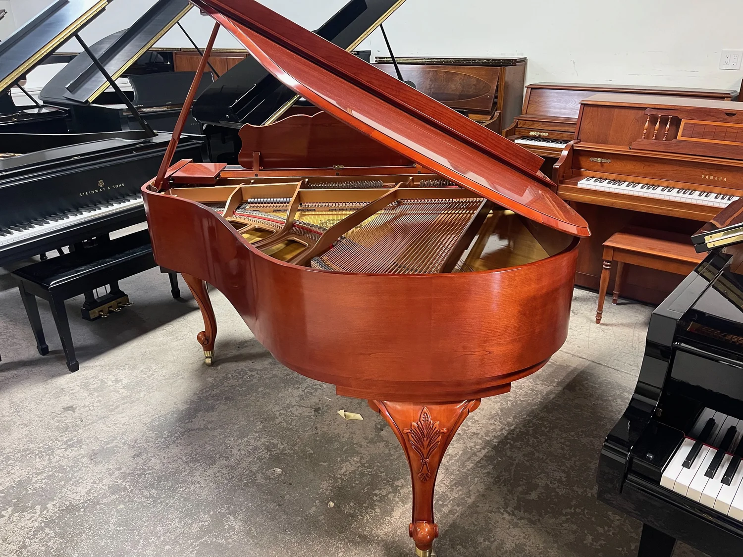 Red Grand Pianos