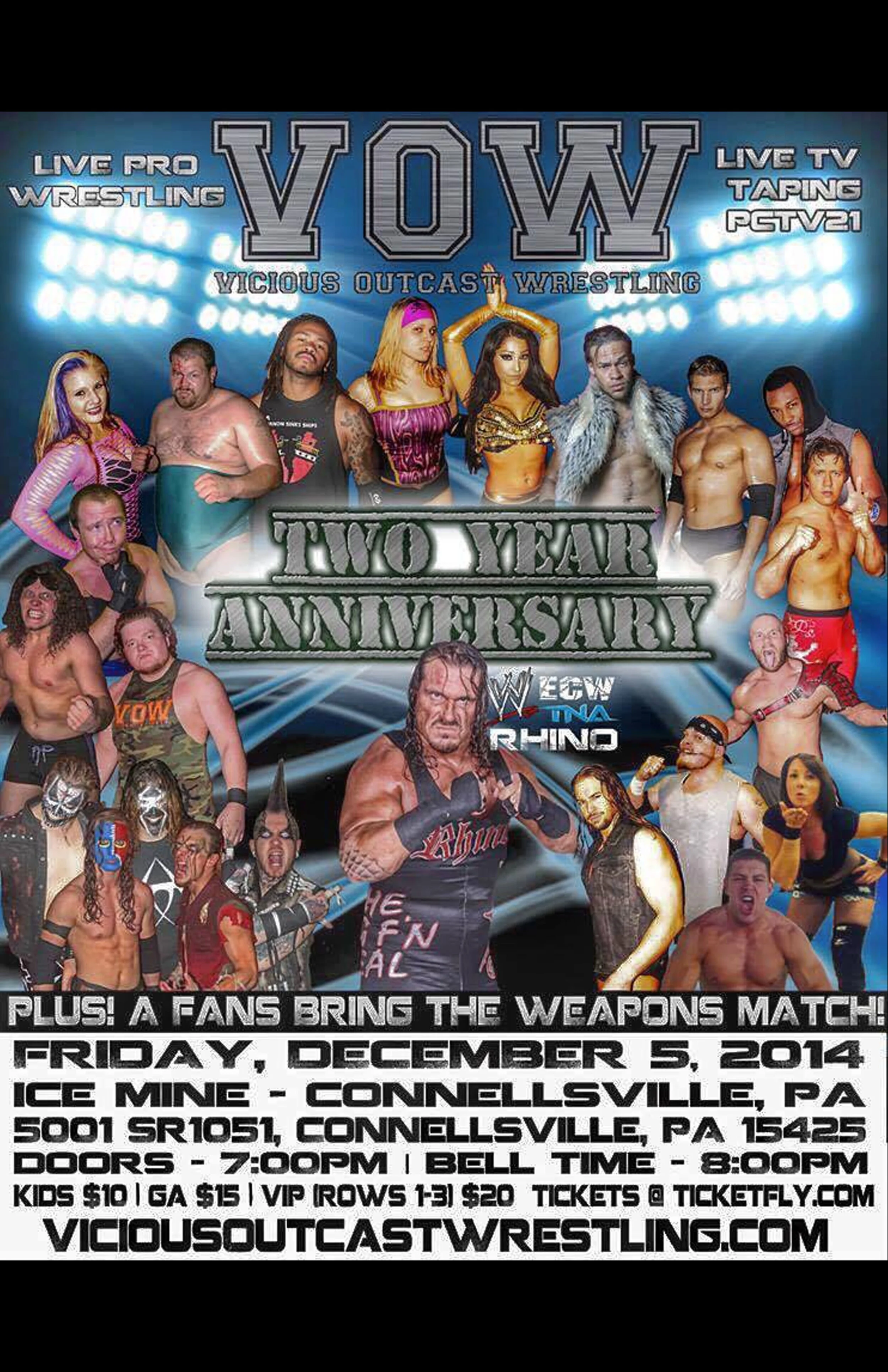 Two-Year Anniversary — Indy Wrestling US