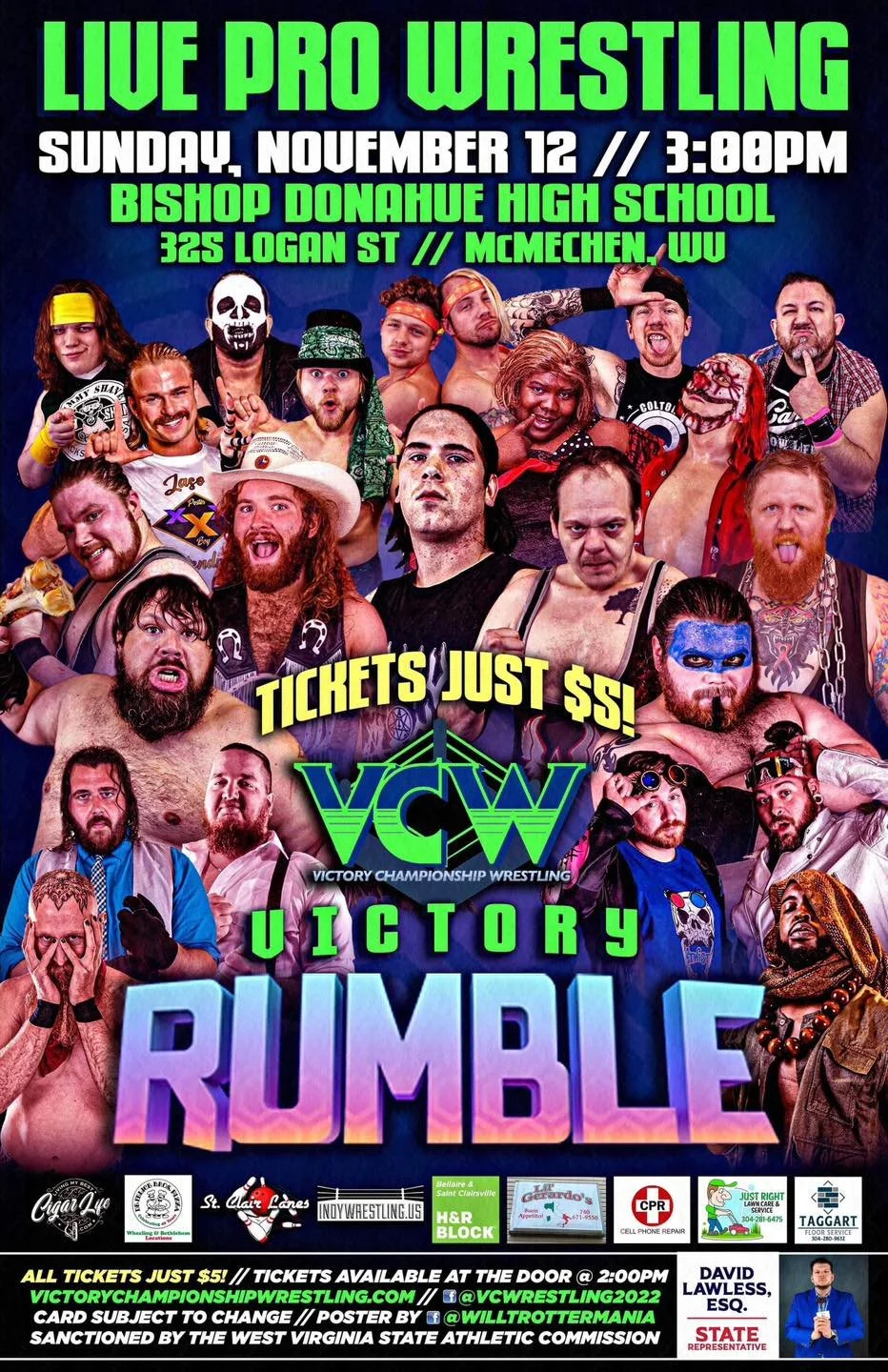 VCW Victory Rumble 2023 — Indy Wrestling US