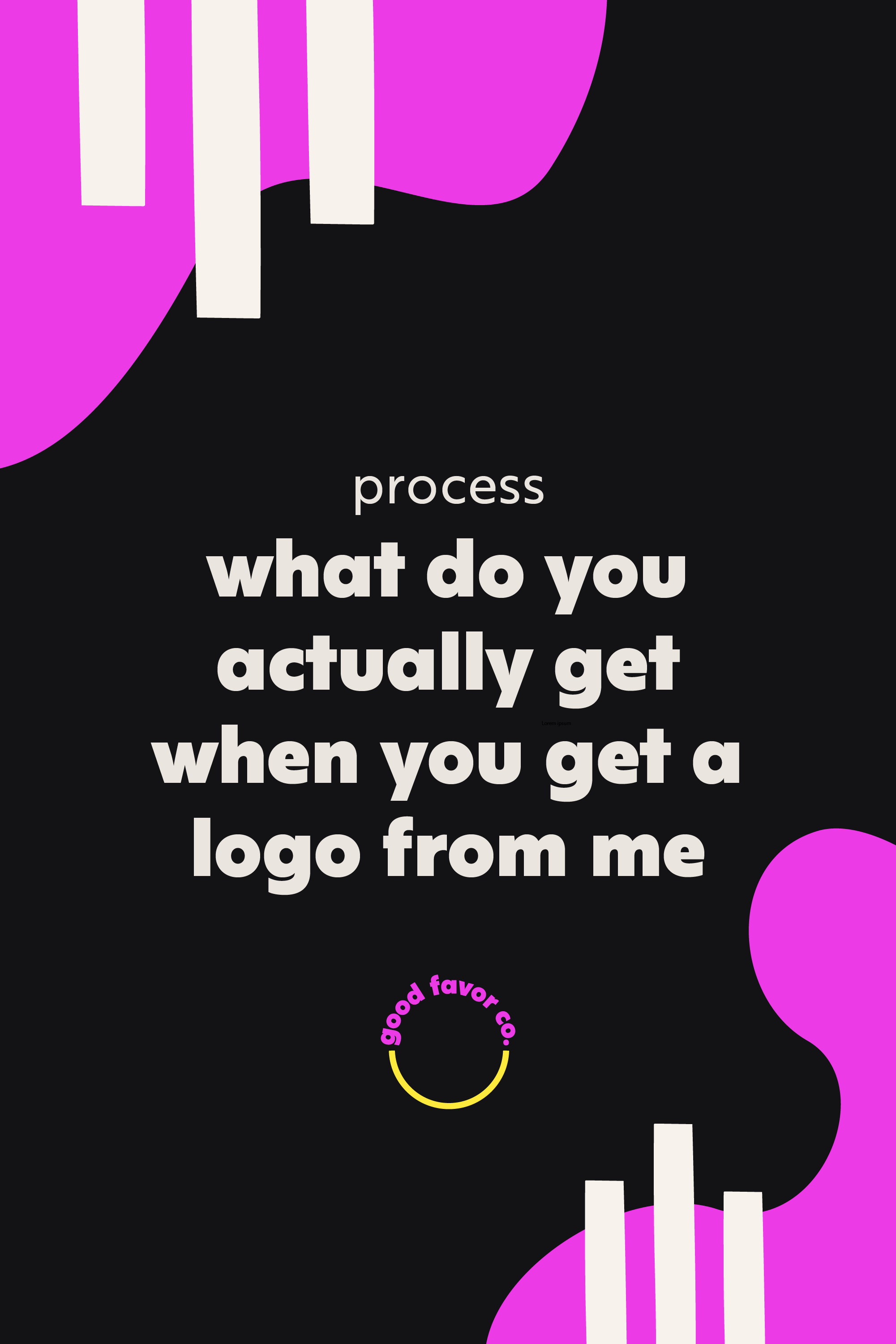 What do you ACTUALLY get when you get a Logo from me? — Good Favor Co ...