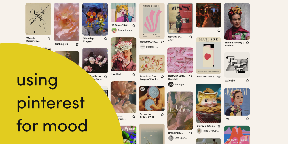 Using Pinterest to Mood Board a Project — Good Favor Co. Branding and ...