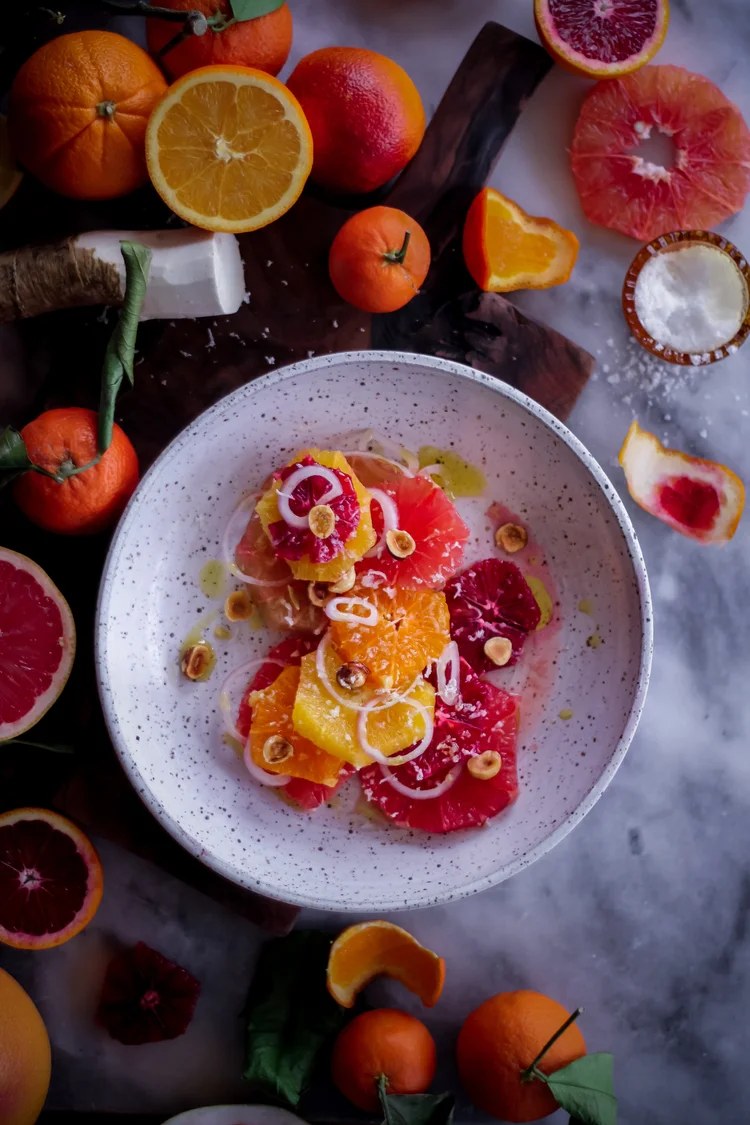 Winter Citrus and Hazelnut Salad — Inherited Salt