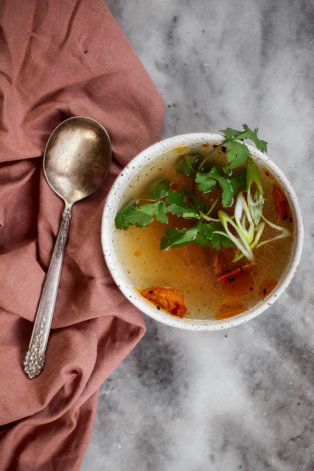 Scallion Ginger Bone Broth - a highly drinkable broth — Inherited Salt