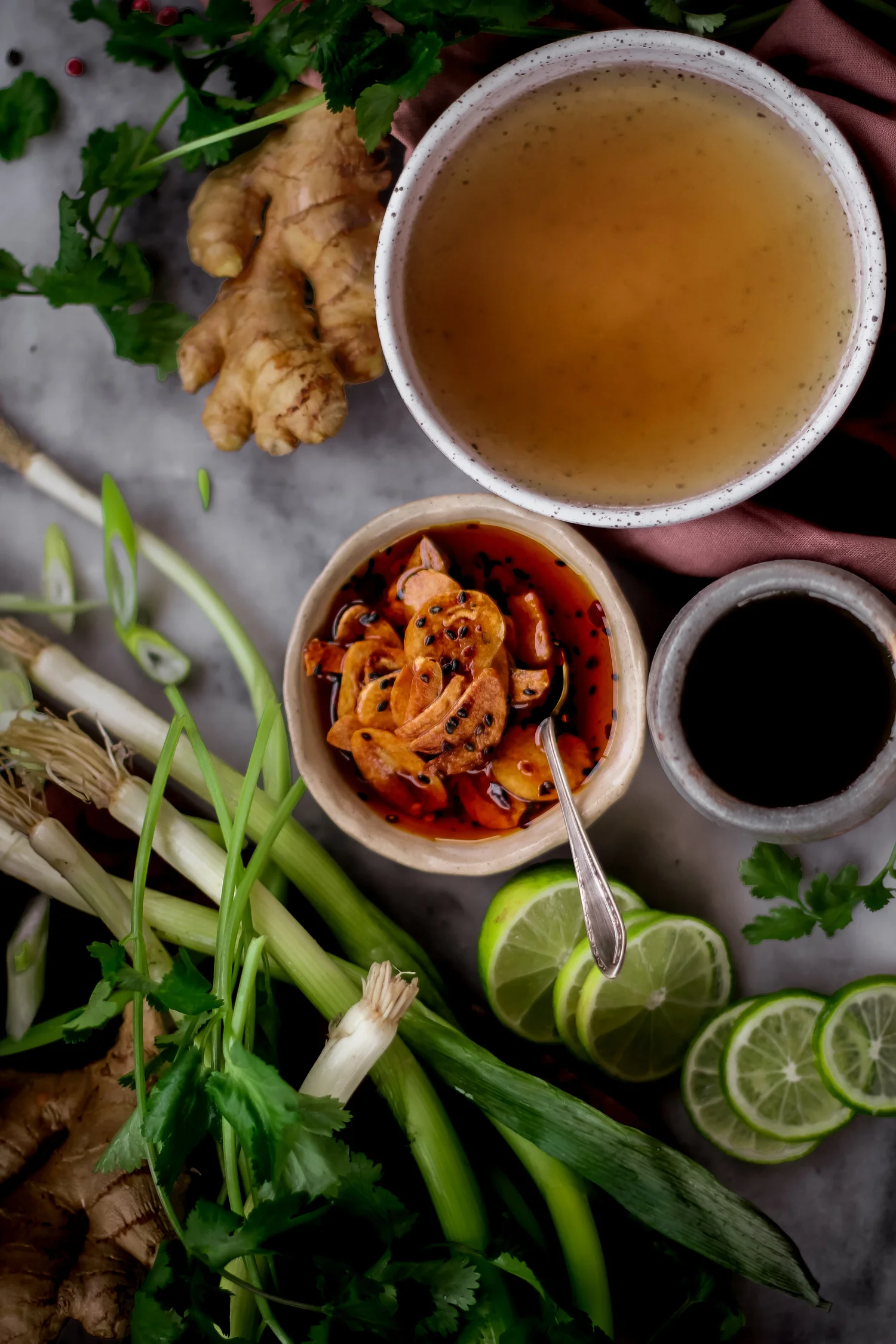 Scallion Ginger Bone Broth - a highly drinkable broth — Inherited Salt