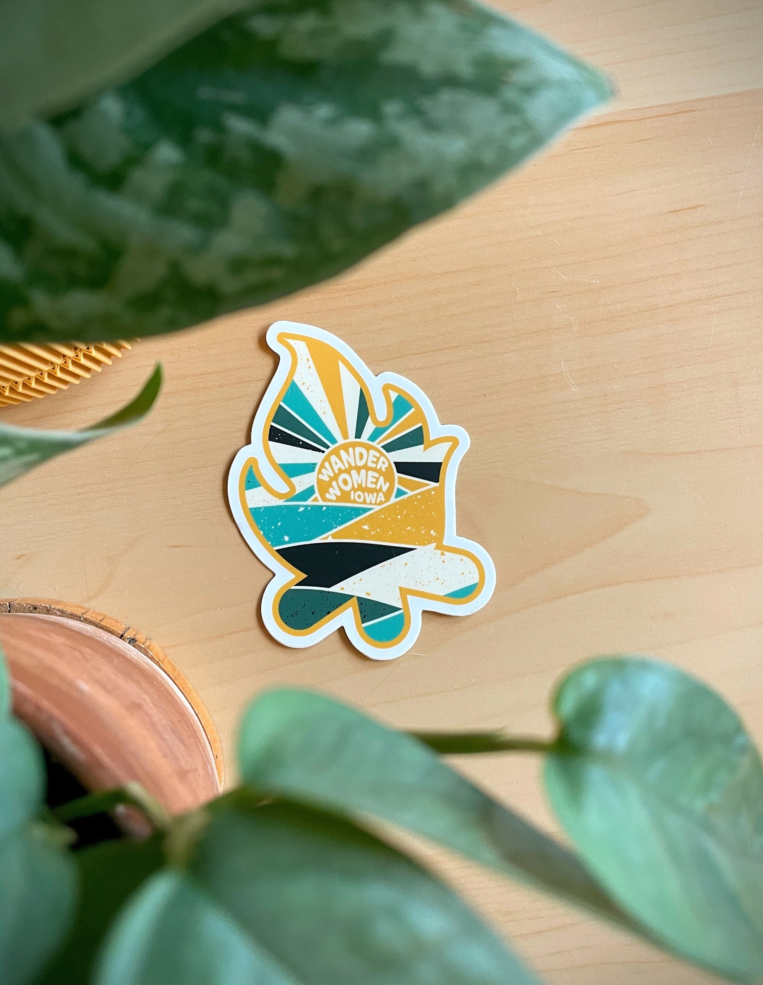 Oh That? It's Invasive plant vinyl sticker — Wander Women