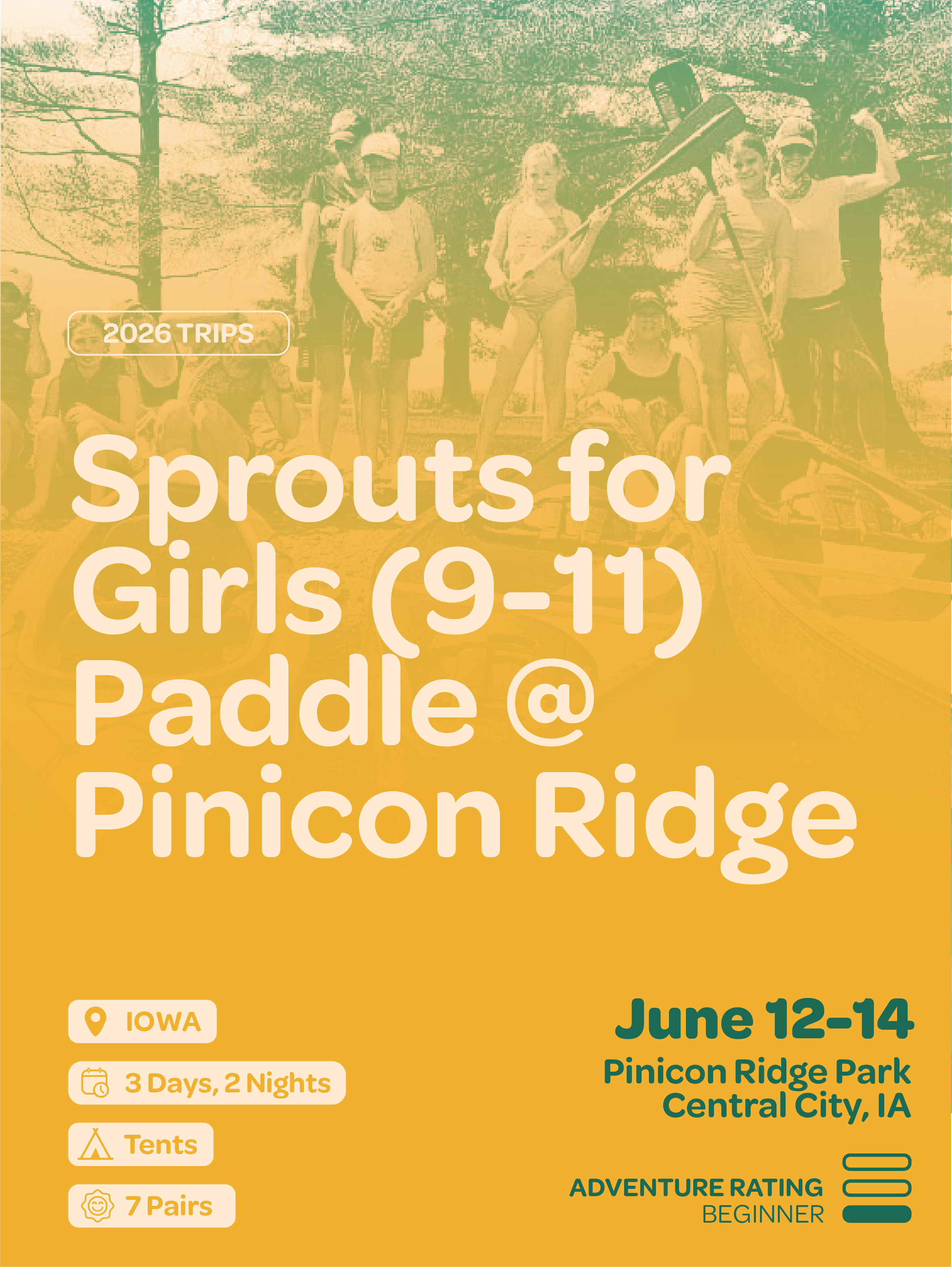 Sprouts for Girls (9-11) @ Pinicon Ridge — Wander Women Midwest