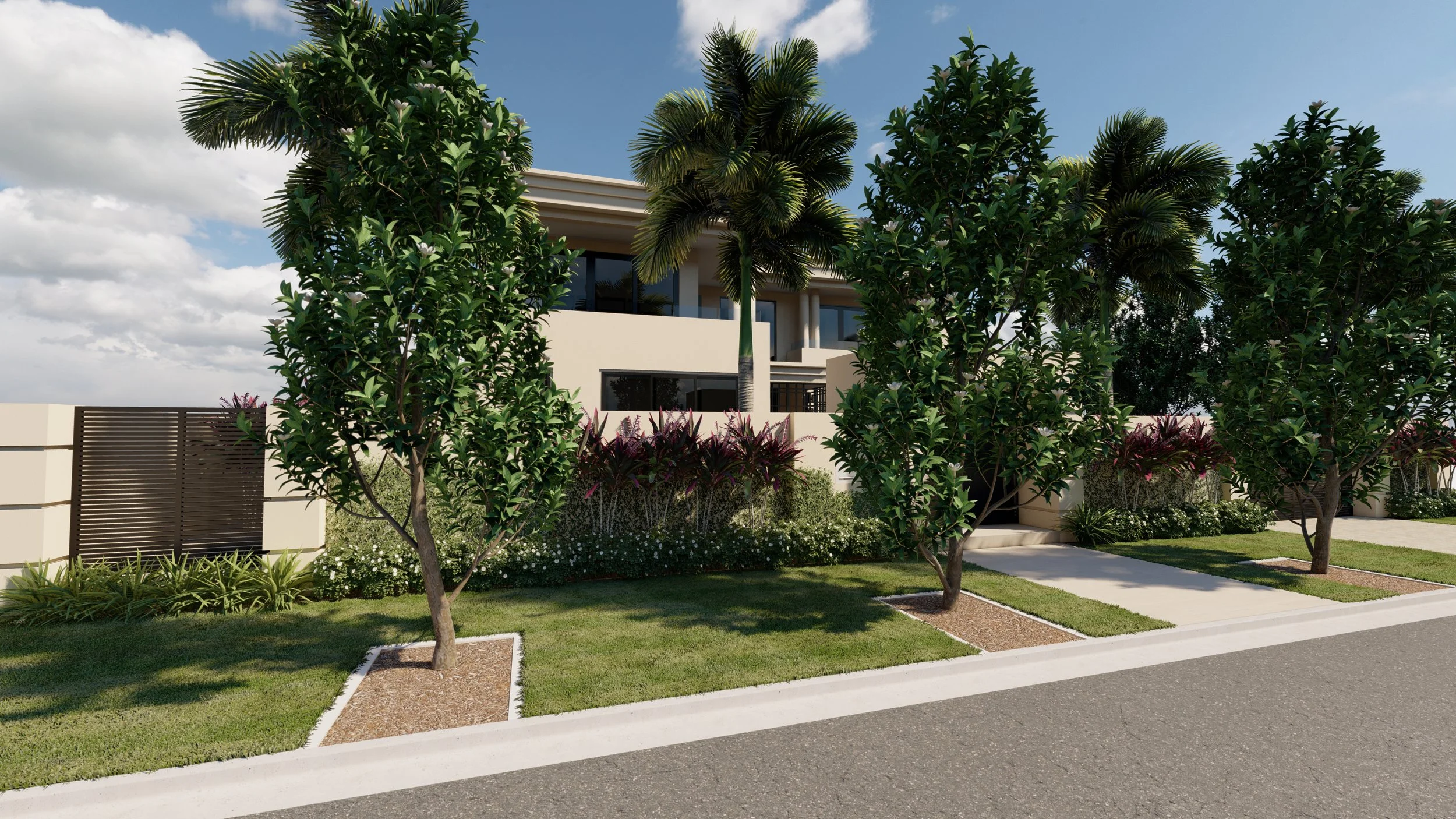 Commodore Drive @ Surfers Paradise — Outside Landscape Consultants
