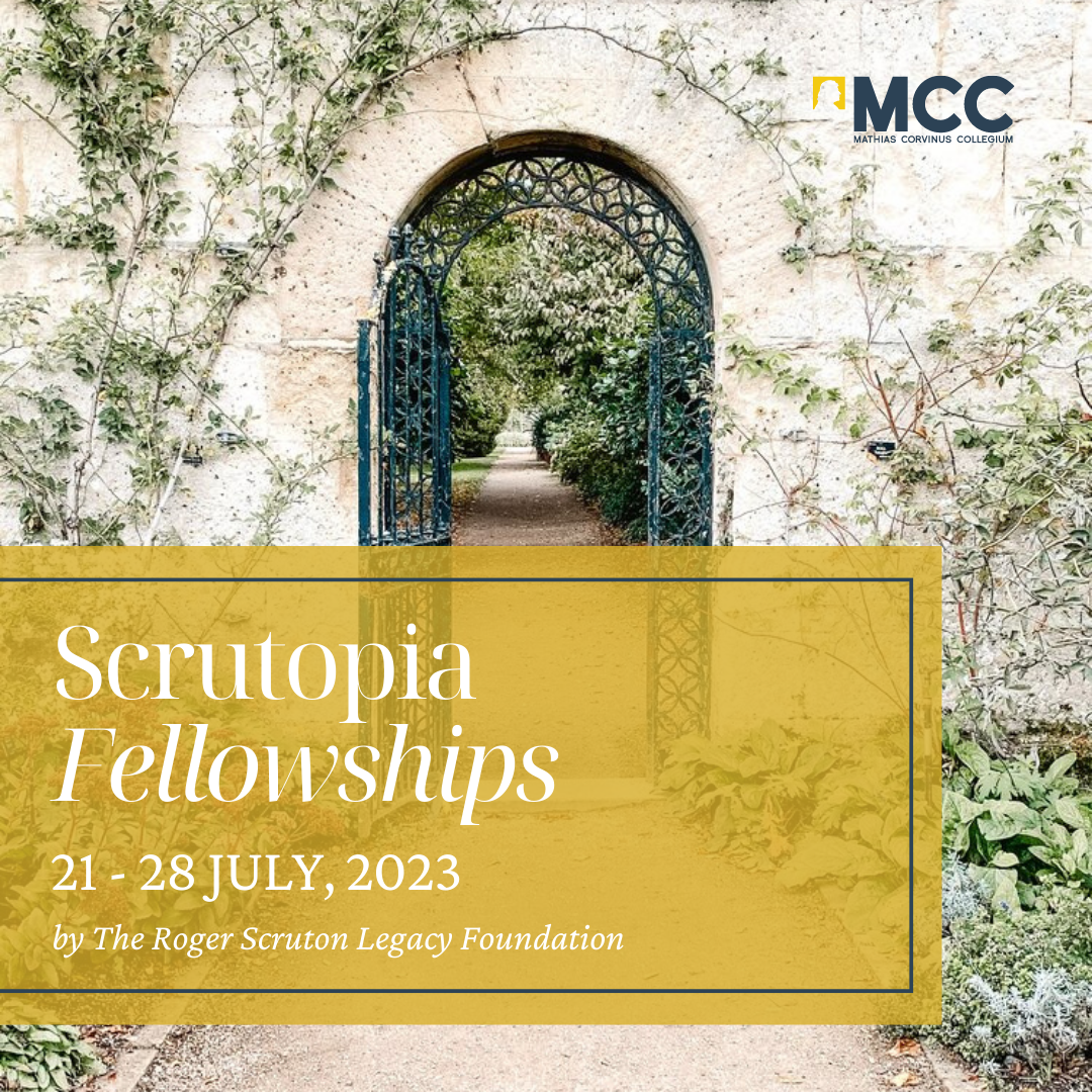Scrutopia Fellowships — Roger Scruton Legacy Foundation