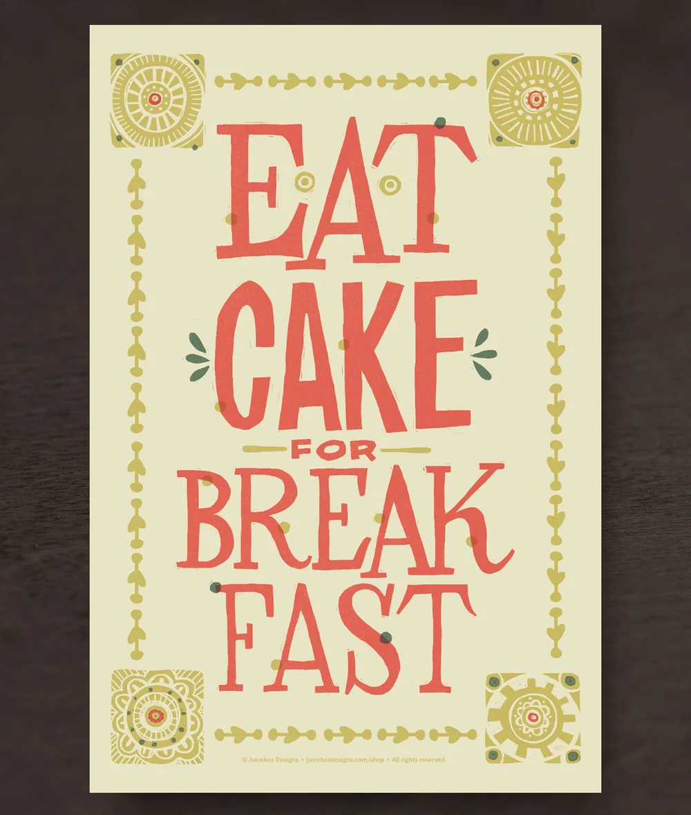 Eat Cake For Breakfast