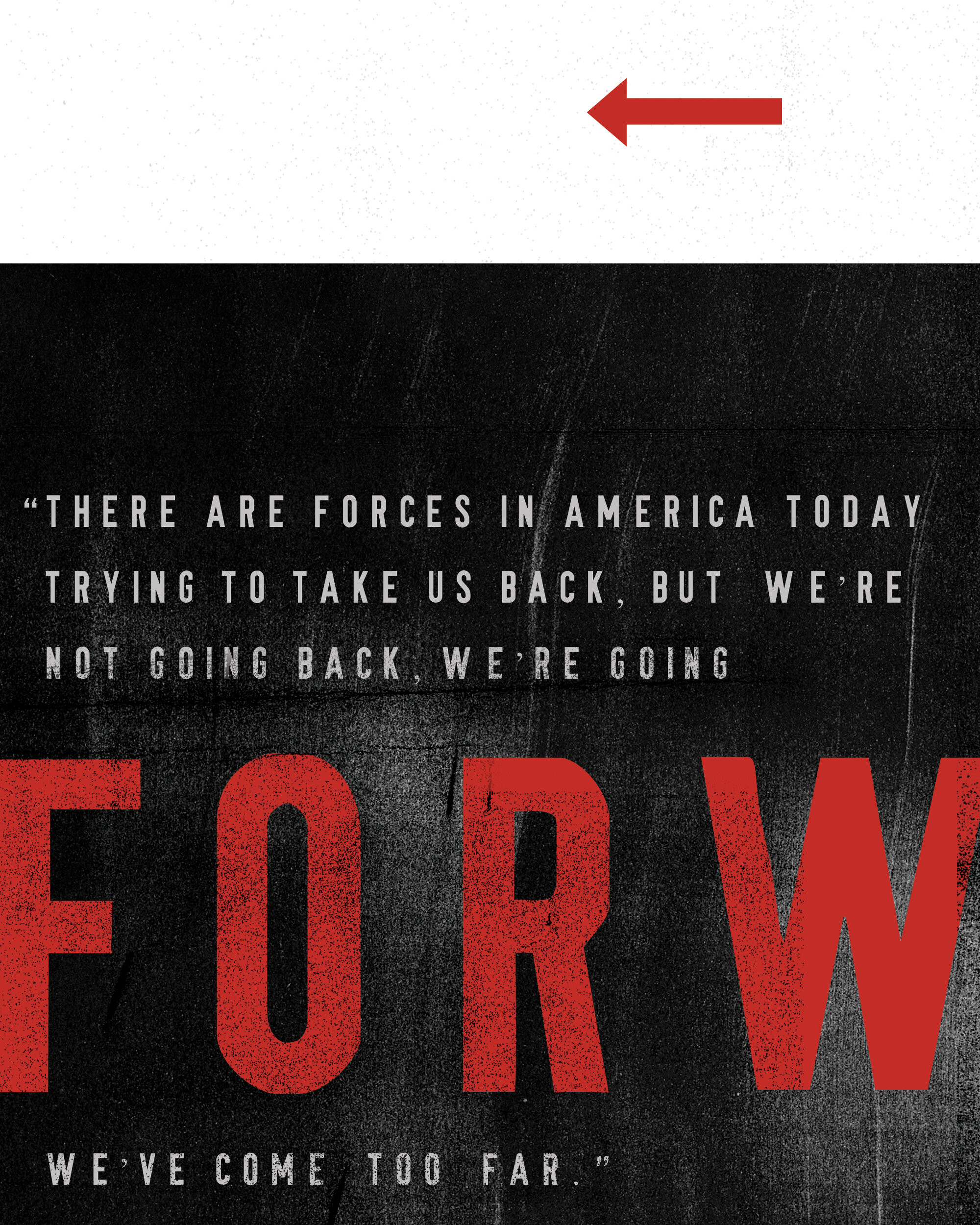 John Lewis FORWARD Poster — Juicebox Designs