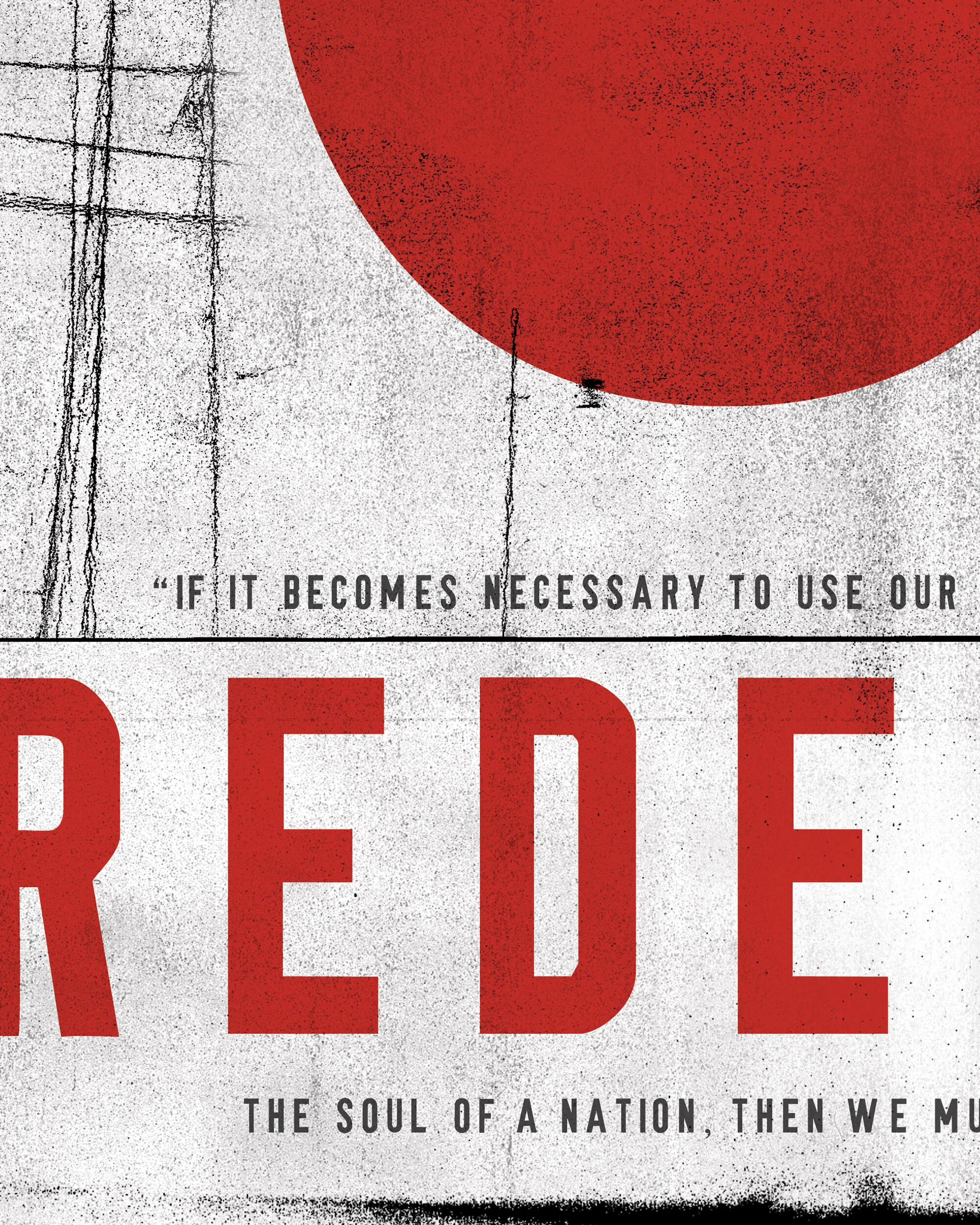 John Lewis REDEEM Poster — Juicebox Designs