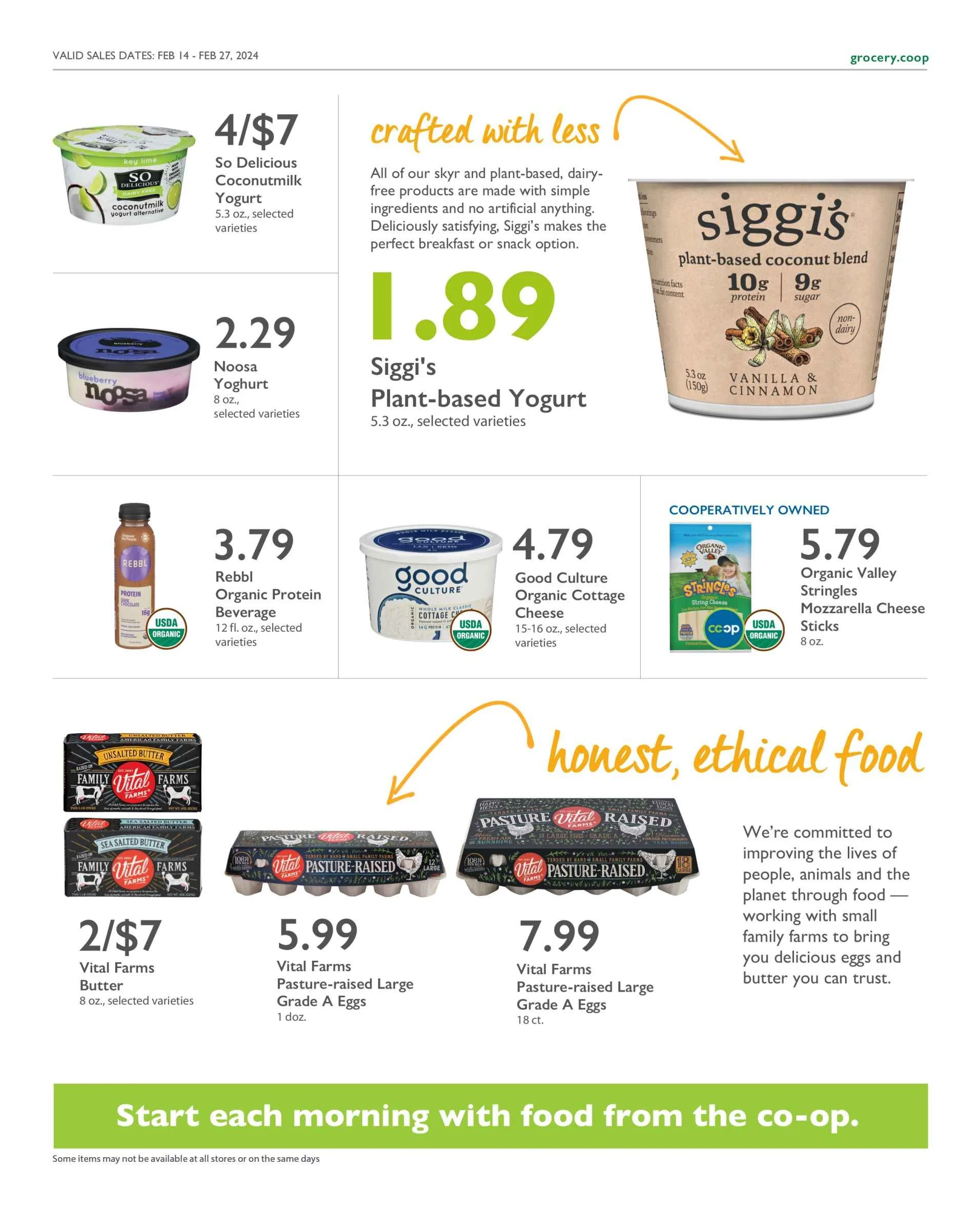 Storewide Sales — Roanoke Co+op