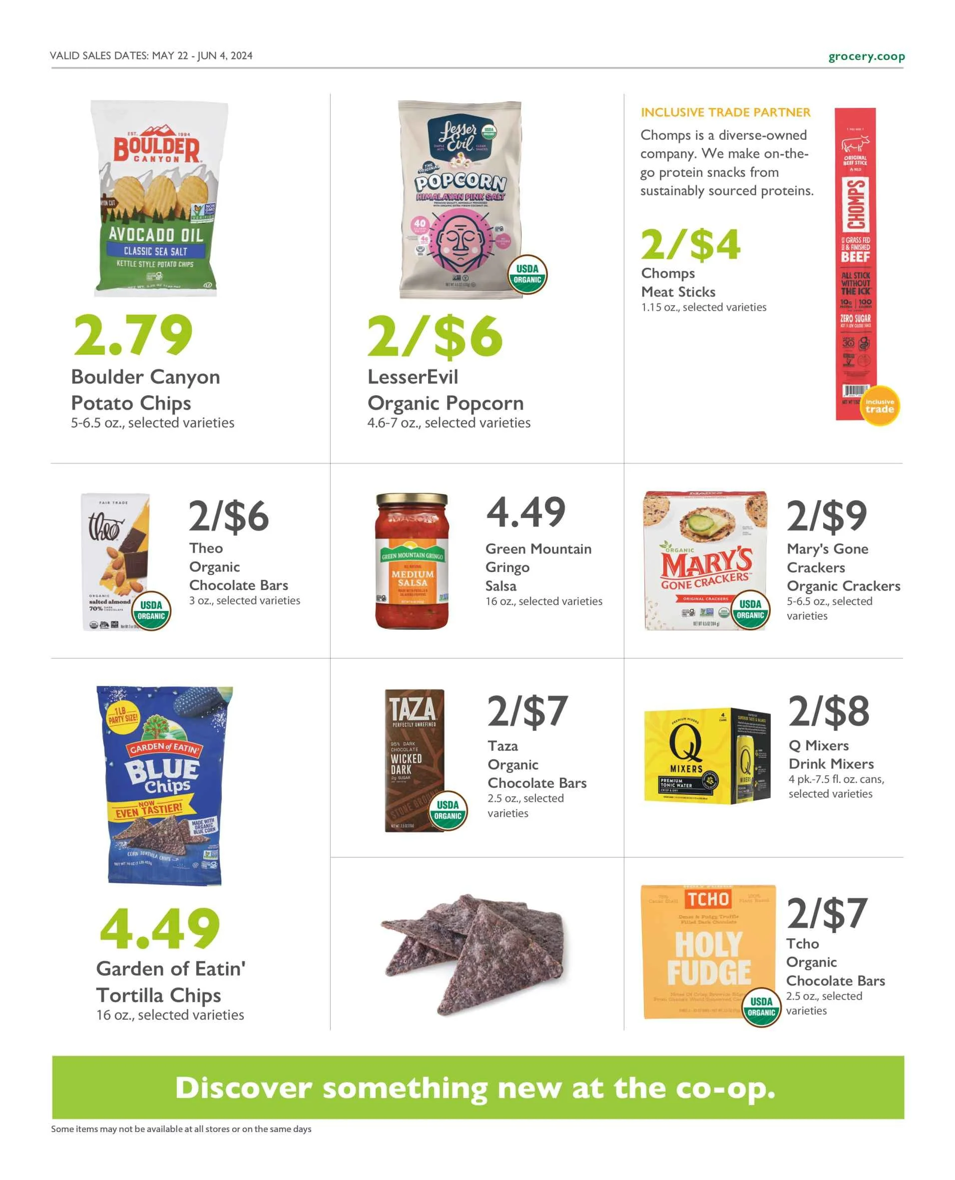Storewide Sales — Roanoke Co+op