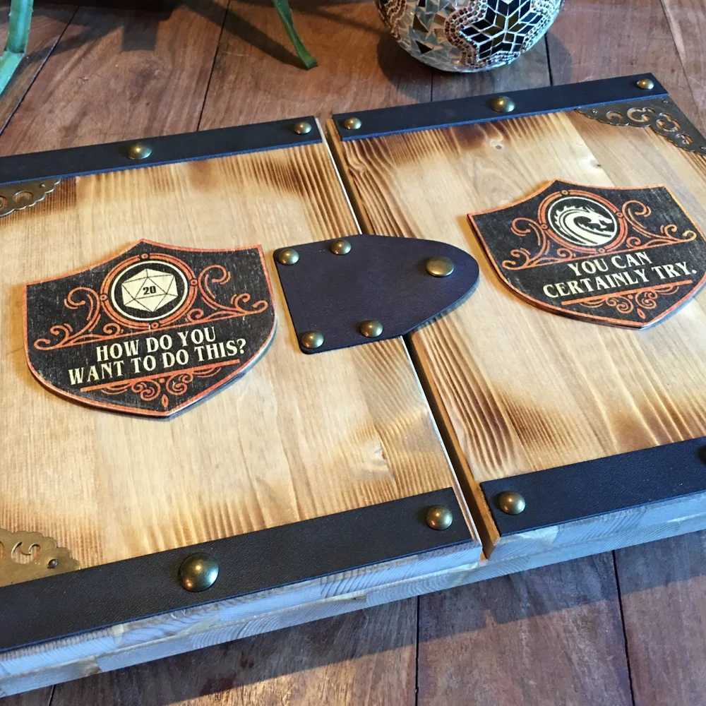 Dungeon Master Accessories — nerd wood designs