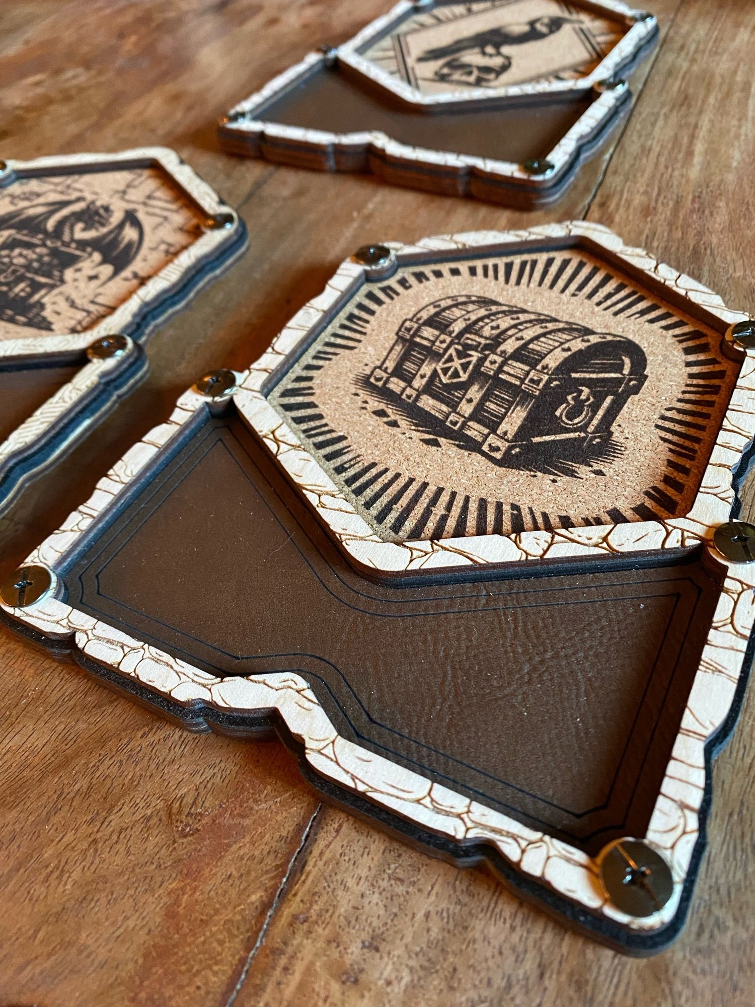 Customizable handmade solid wood Dungeon Master's screen — nerd wood ...