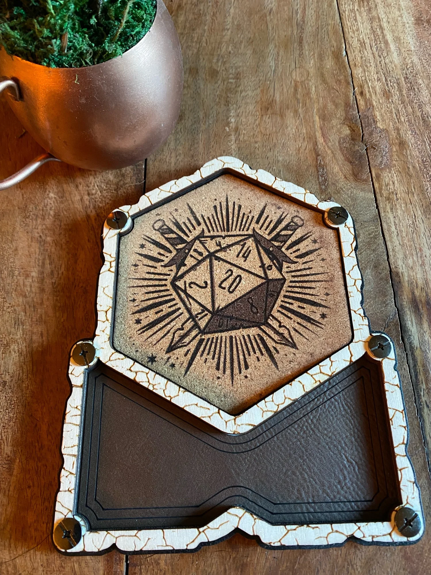 Customizable handmade solid wood Dungeon Master's screen — nerd wood ...