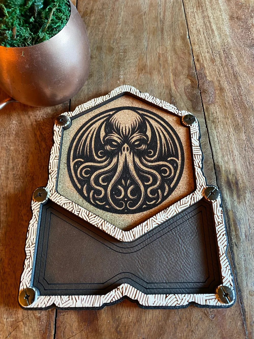 Customizable handmade solid wood Dungeon Master's screen — nerd wood ...