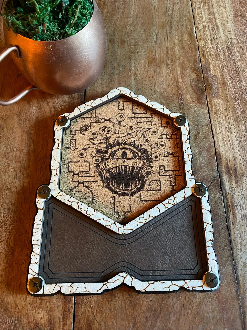 Customizable handmade solid wood Dungeon Master's screen — nerd wood ...