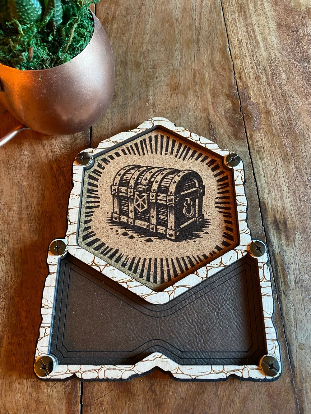 Customizable handmade solid wood Dungeon Master's screen — nerd wood ...