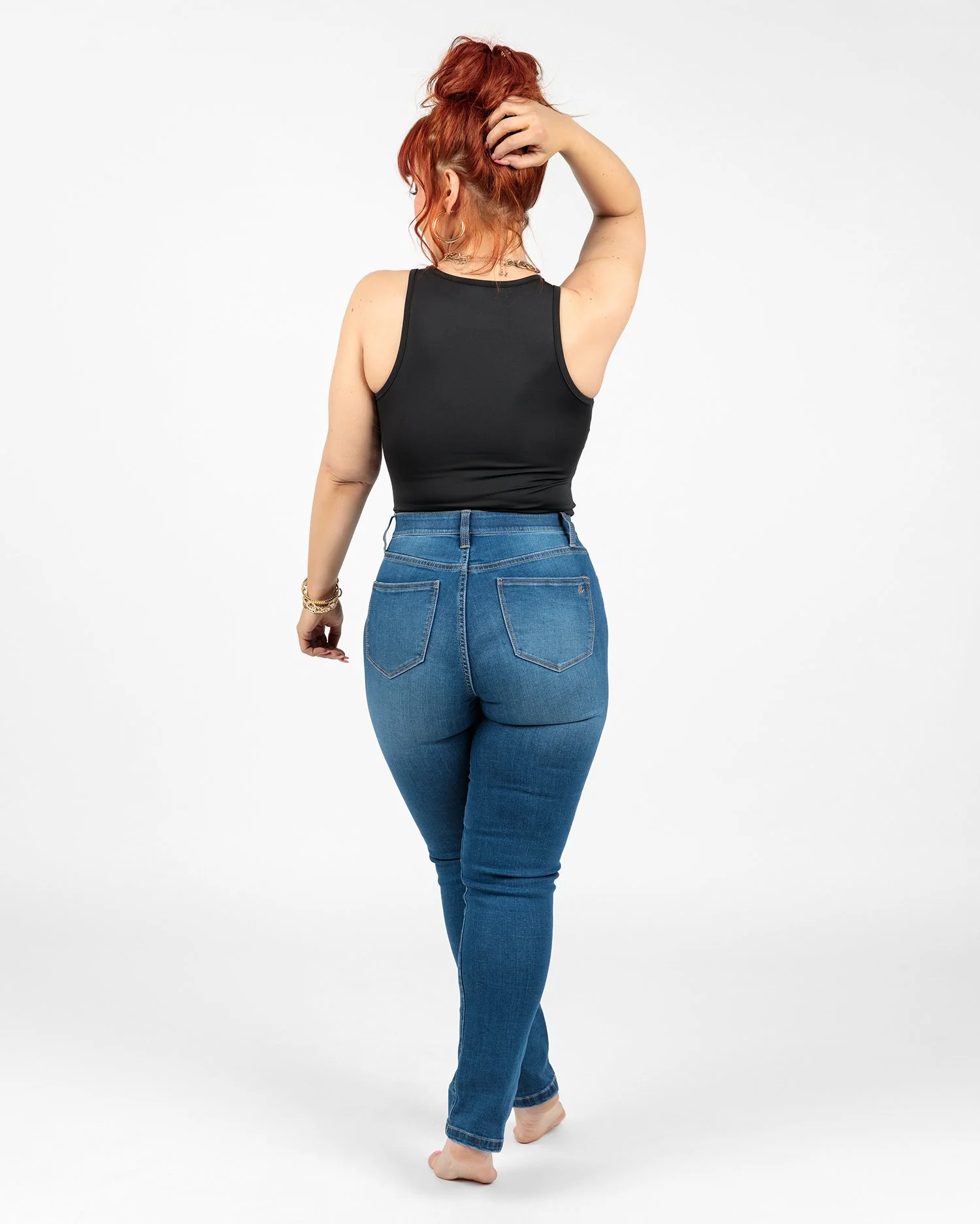 Denim High Rise Slim Straight | LuLaRoe