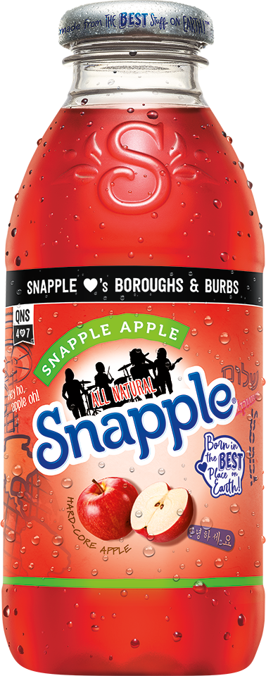These limited-edition Snapple bottles feature Queens-inspired artwork ...
