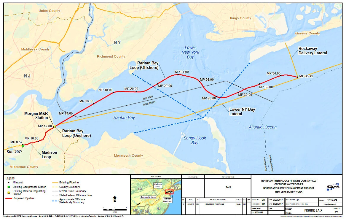 State Kills Controversial Williams Pipeline Planned For Rockaway Waters